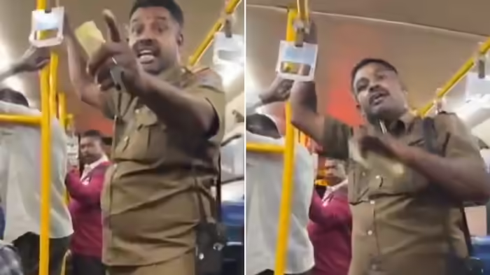 Viral Video: Bengaluru Bus Conductor Accused of Slapping Passenger ...