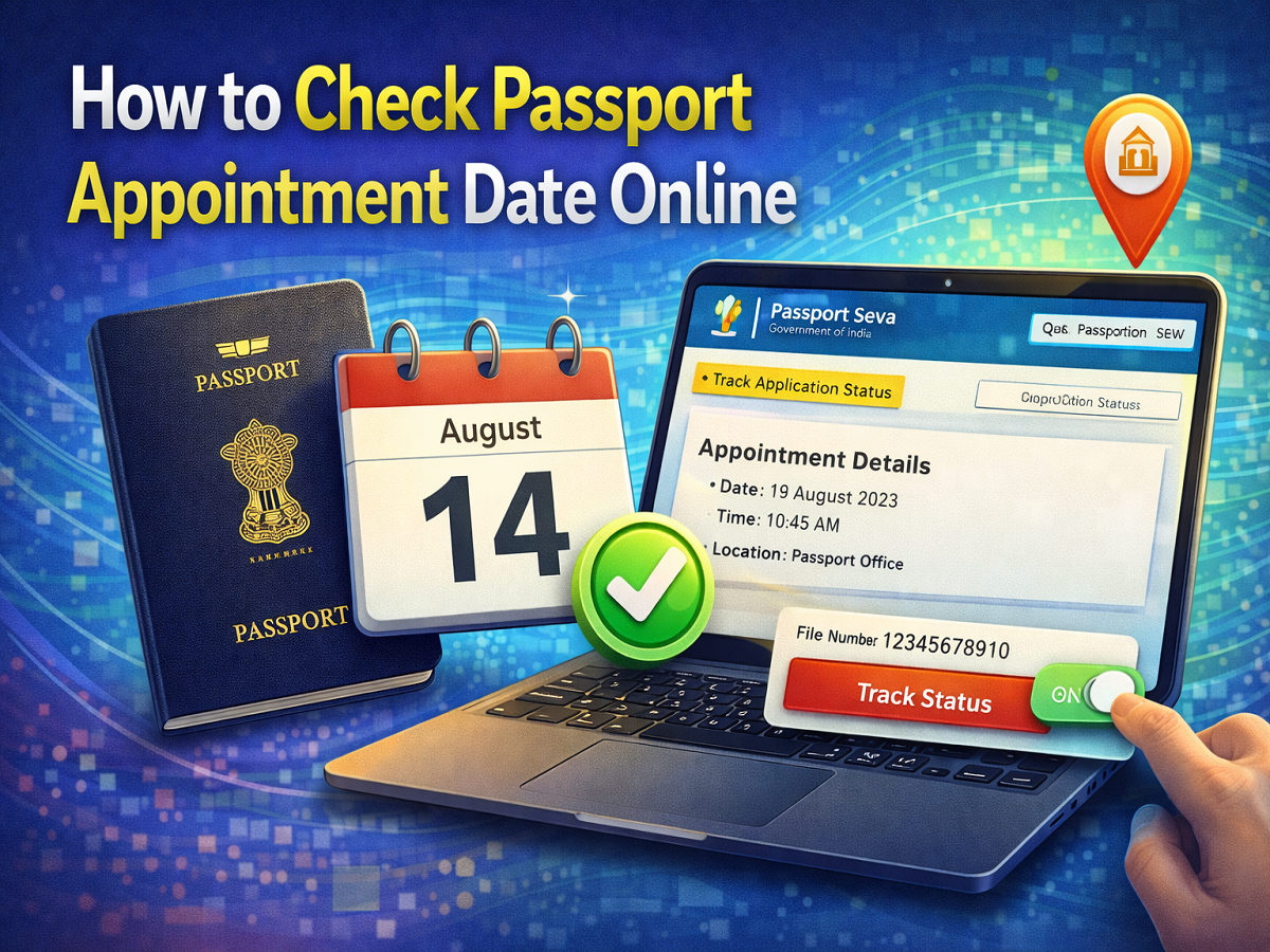 Passport Appointment Status Online: Easy Steps to Check Your Passport ...
