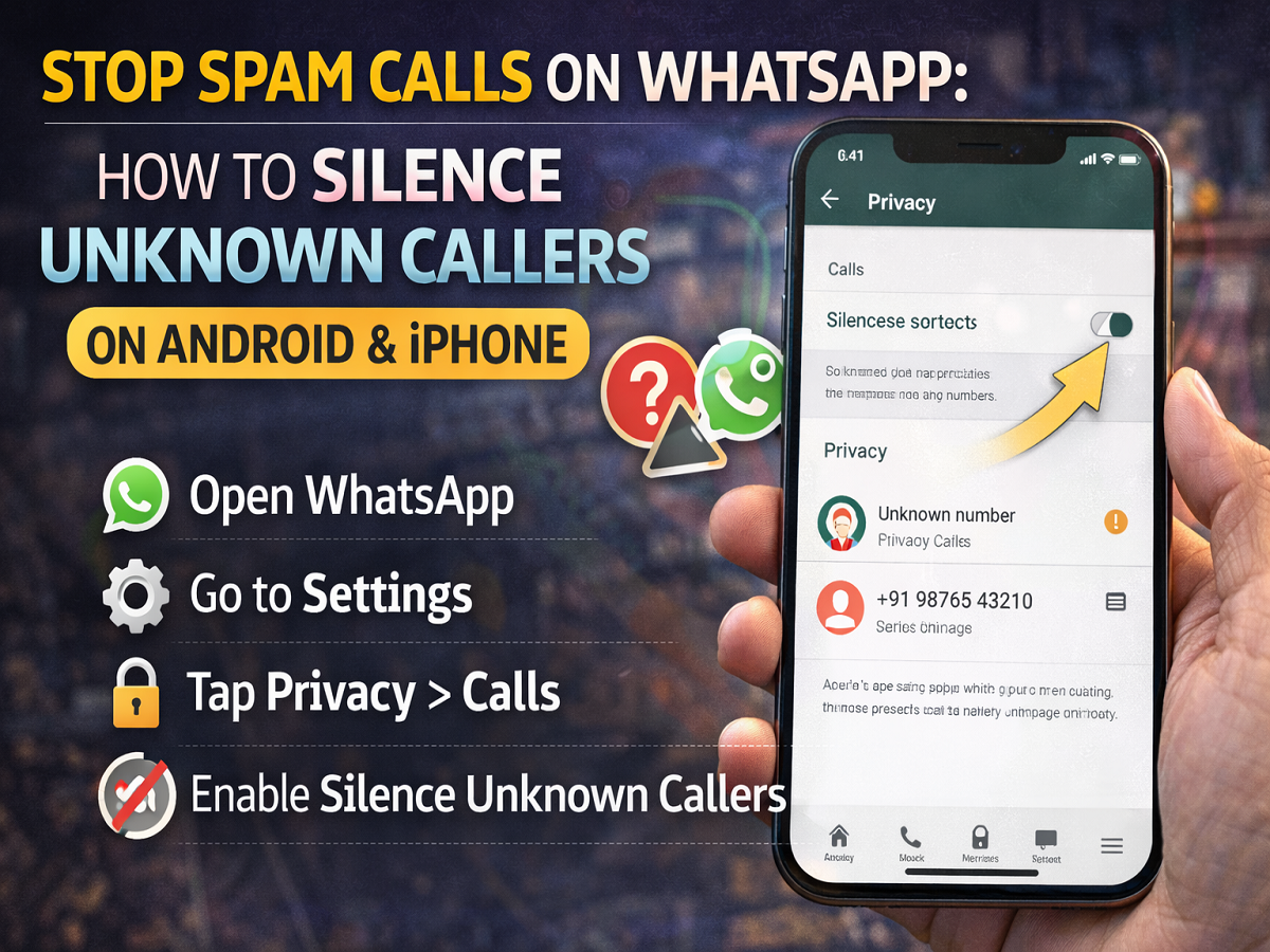 Stop Spam Calls on WhatsApp: How to Silence Unknown Callers on Android ...