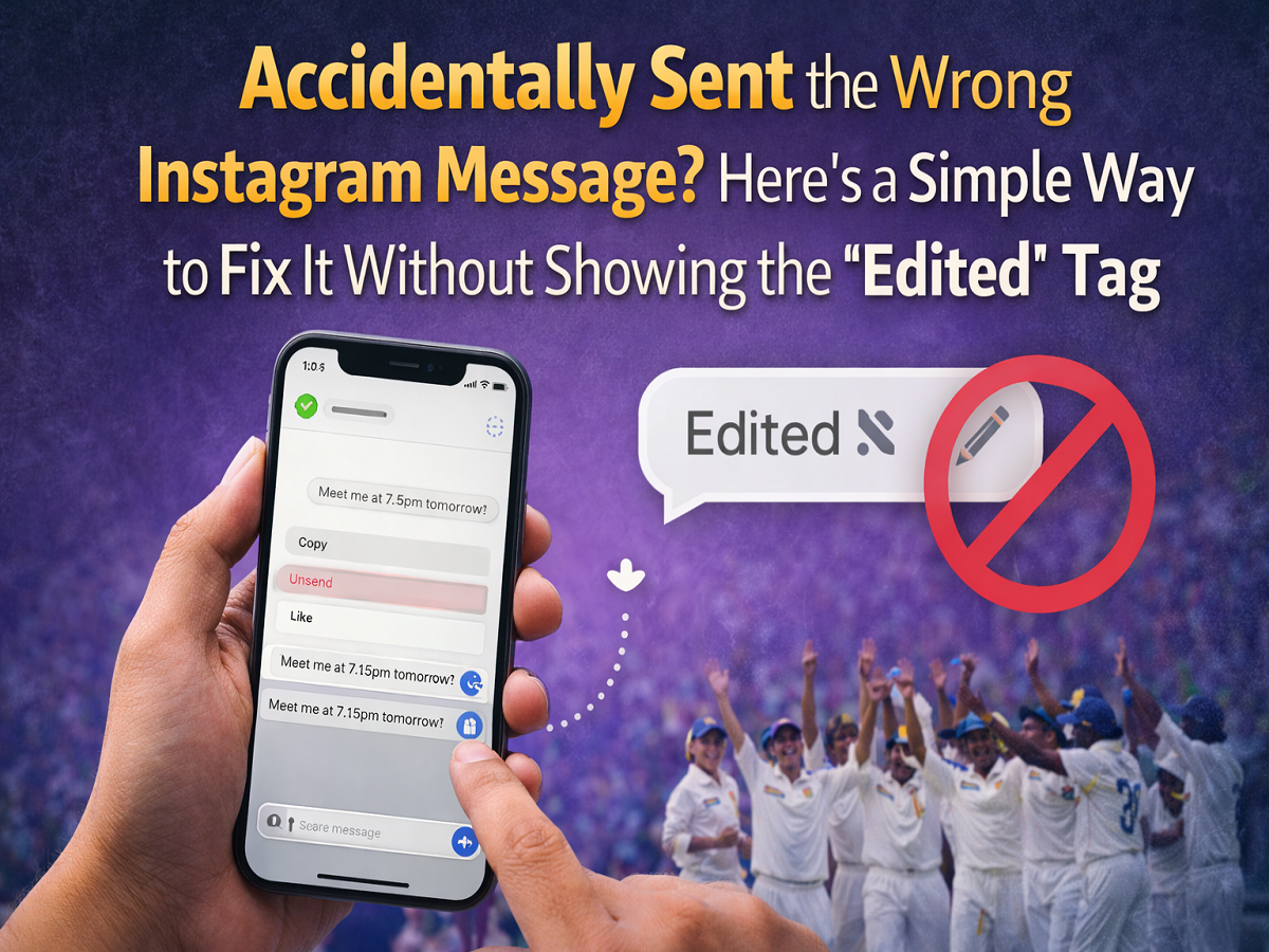 Accidentally Sent the Wrong Instagram Message? Here’s a Simple Way to ...