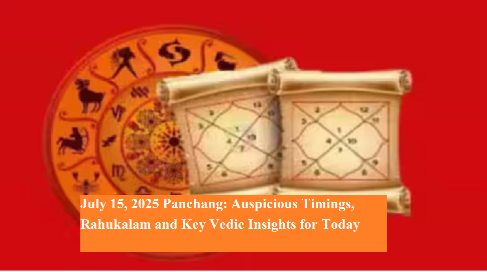 July 15, 2025 Panchang: Auspicious Timings, Rahukalam and Key Vedic ...