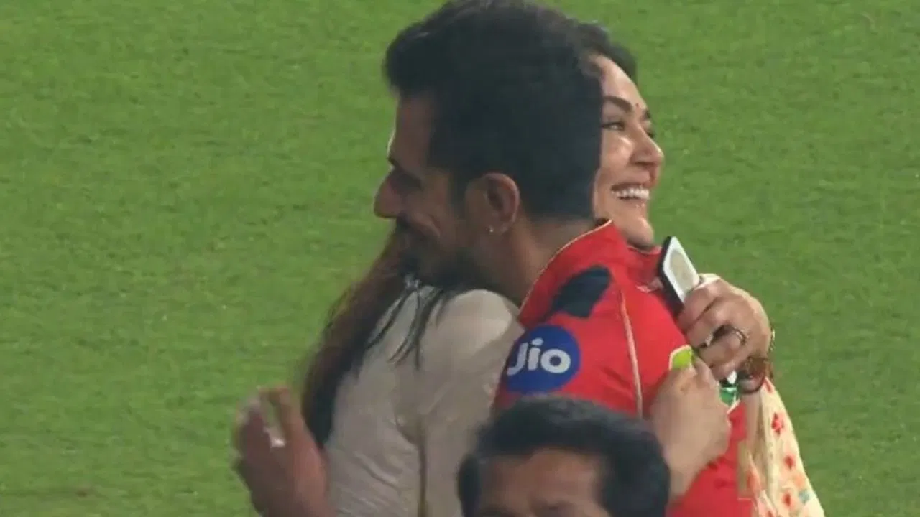 Preity Zinta was trembling in fear of defeat, she hugged Chahal, came ...