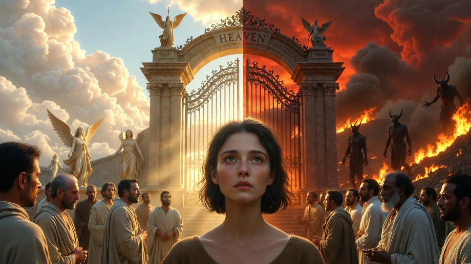 'This is what heaven and hell are like': A woman experienced both ...
