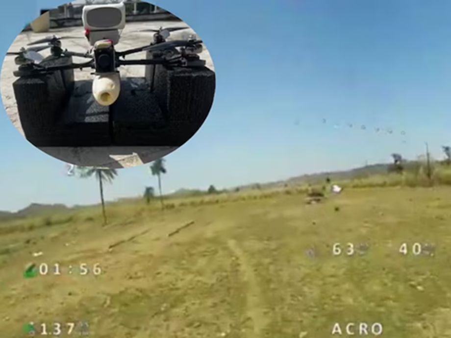 FPV DRONE BY INDIAN ARMY: FPV drone joined Indian army, army officer ...