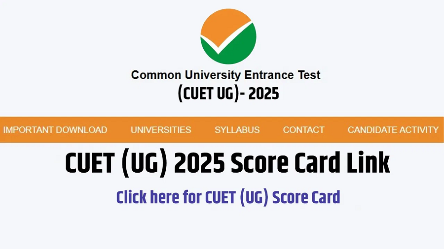 CUET UG 2025 Result Declared: Check Your Scorecard Now at cuet.nta.nic ...