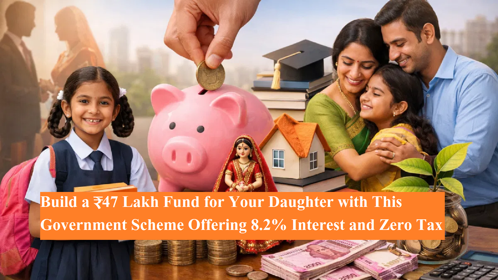 Build a ₹47 Lakh Fund for Your Daughter with This Government Scheme ...