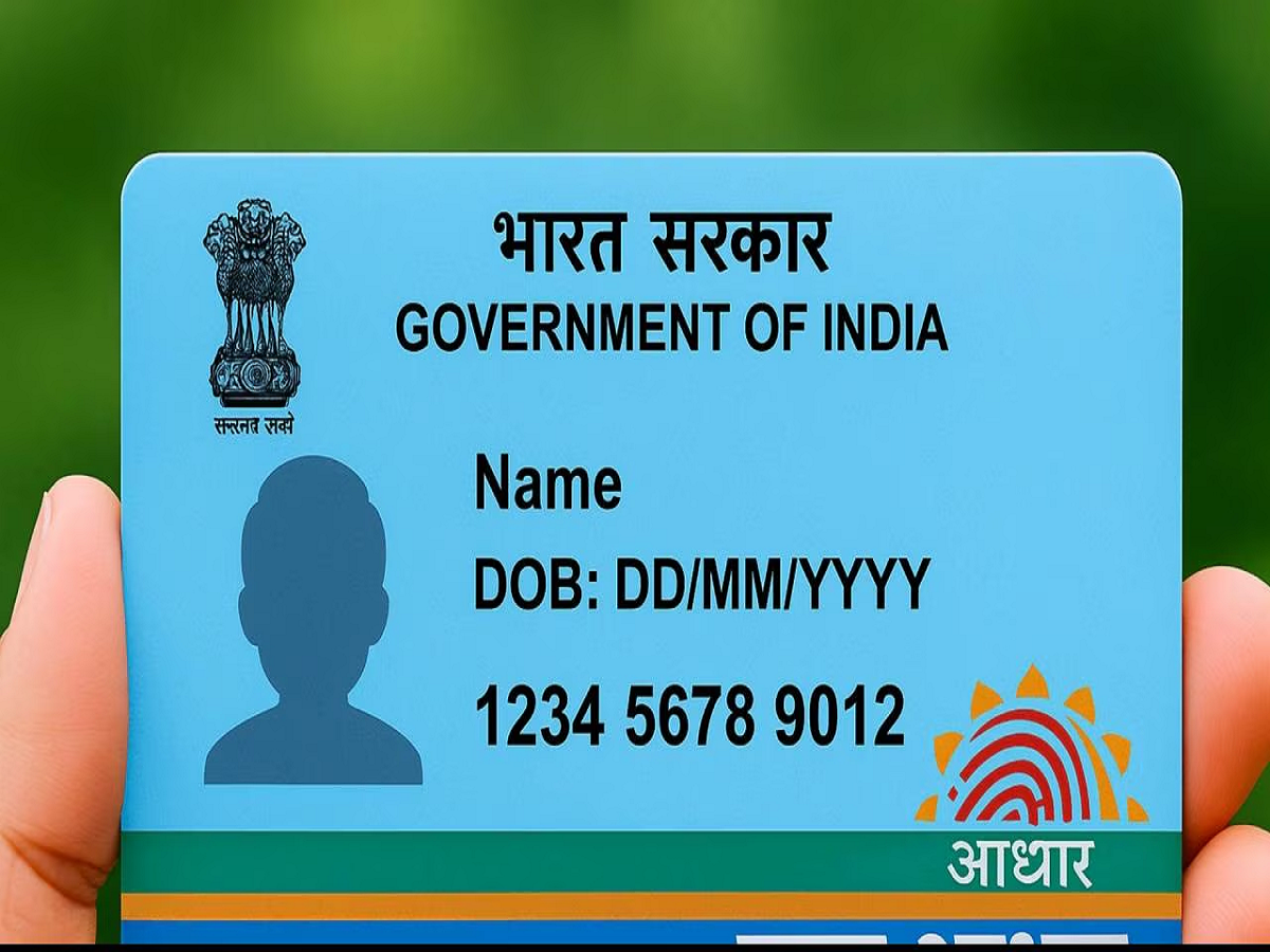 How different is the blue Aadhaar card from the white one? Find out who ...