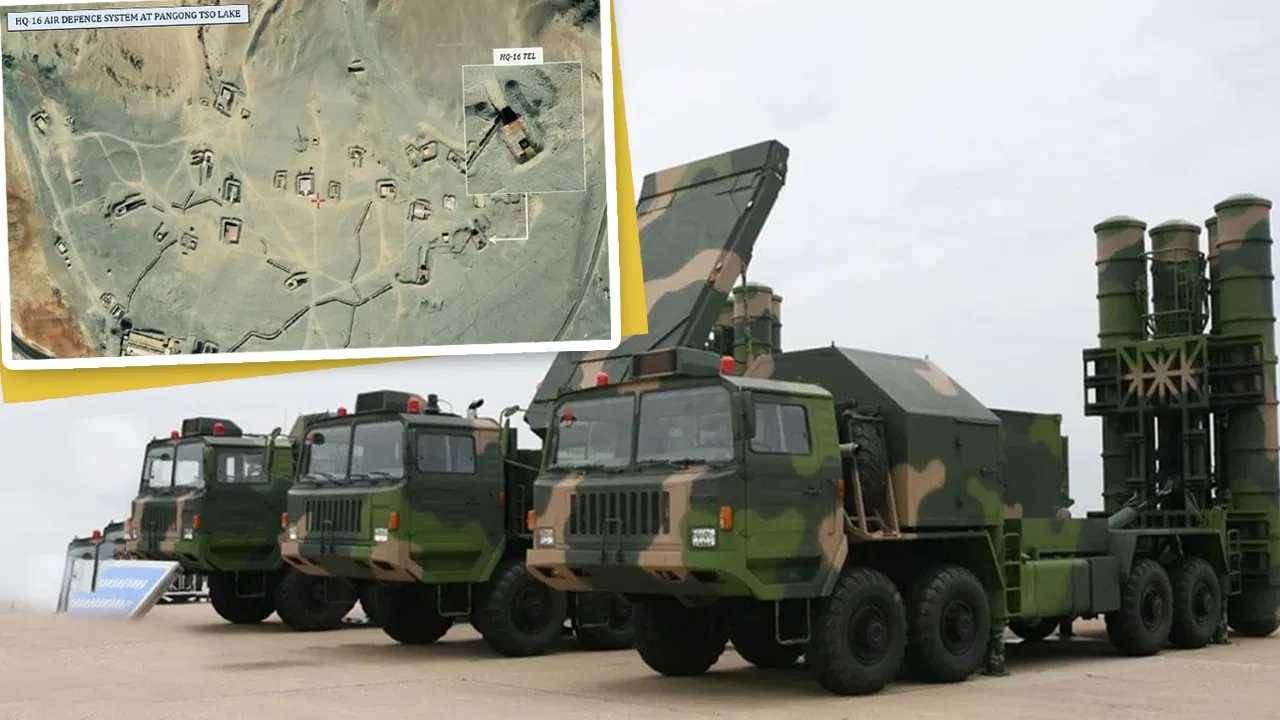 China Deploys HQ-16 Missiles Near Pangong Lake: Satellite Images Reveal ...