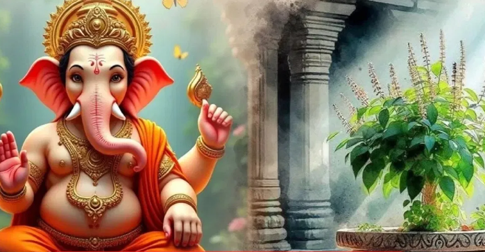 Tulsi Vivah 2025: Why Did Lord Ganesha Curse Goddess Tulsi? Know the ...