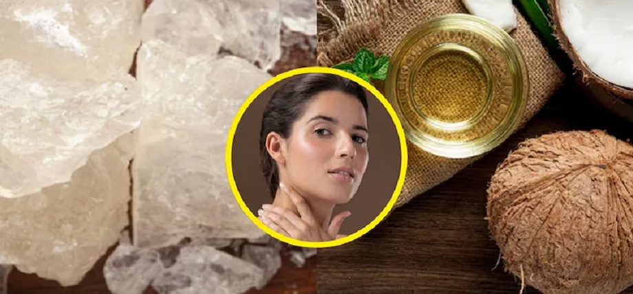 What happens when you mix alum in coconut oil and apply it on your face ...